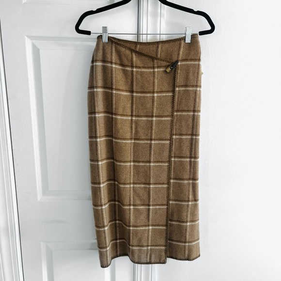 Jones New York | Skirts | Vintage Jones New York Country 0 Wool Plaid ...